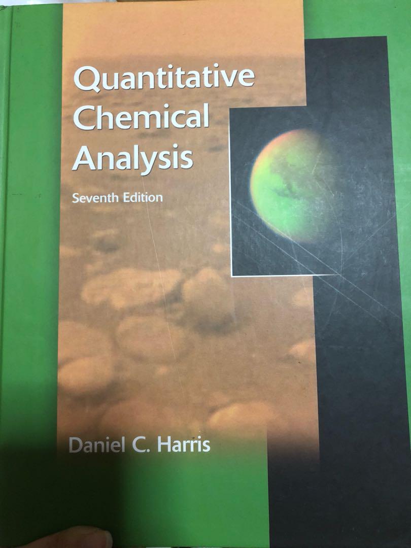 Quantitative Chemical Analysis 7th edition, Hobbies & Toys, Books ...