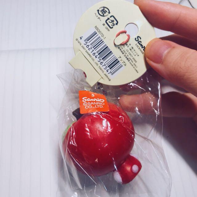 SALE hello kitty apple squishy, Hobbies & Toys, Toys & Games on Carousell