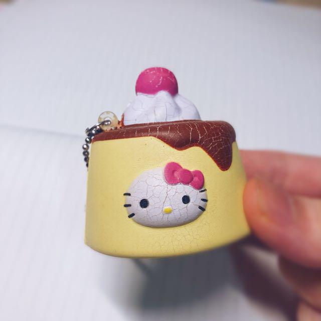 SALE *rare* hello kitty pudding squishy, Hobbies & Toys, Toys & Games ...