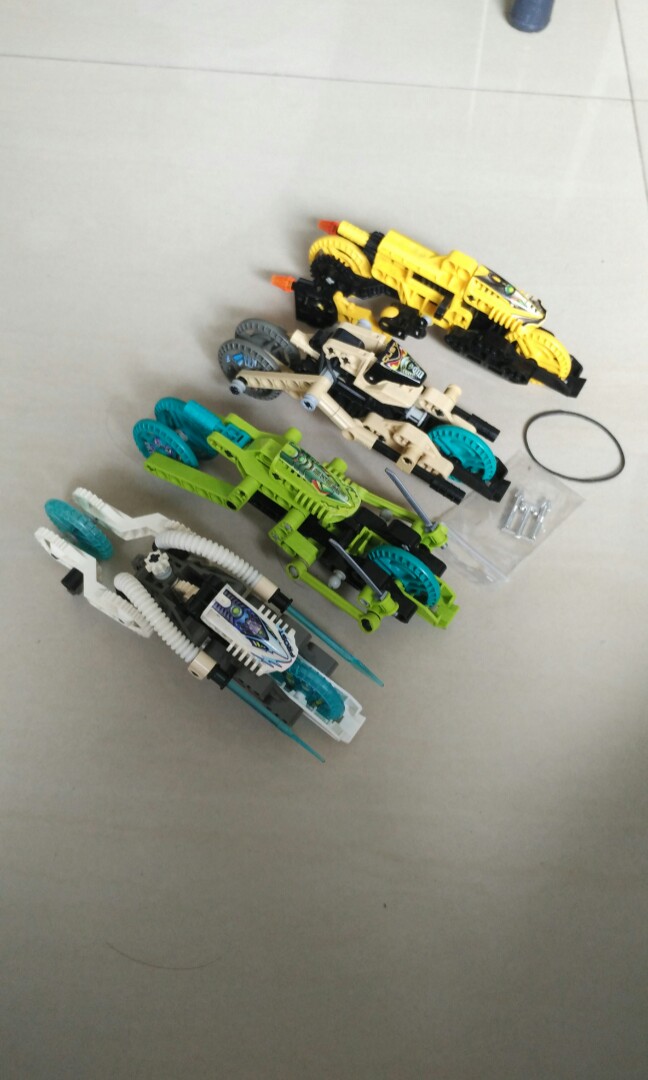 Set of 4 Lego Roboriders (Technic), Hobbies & Toys, Toys & Games on ...