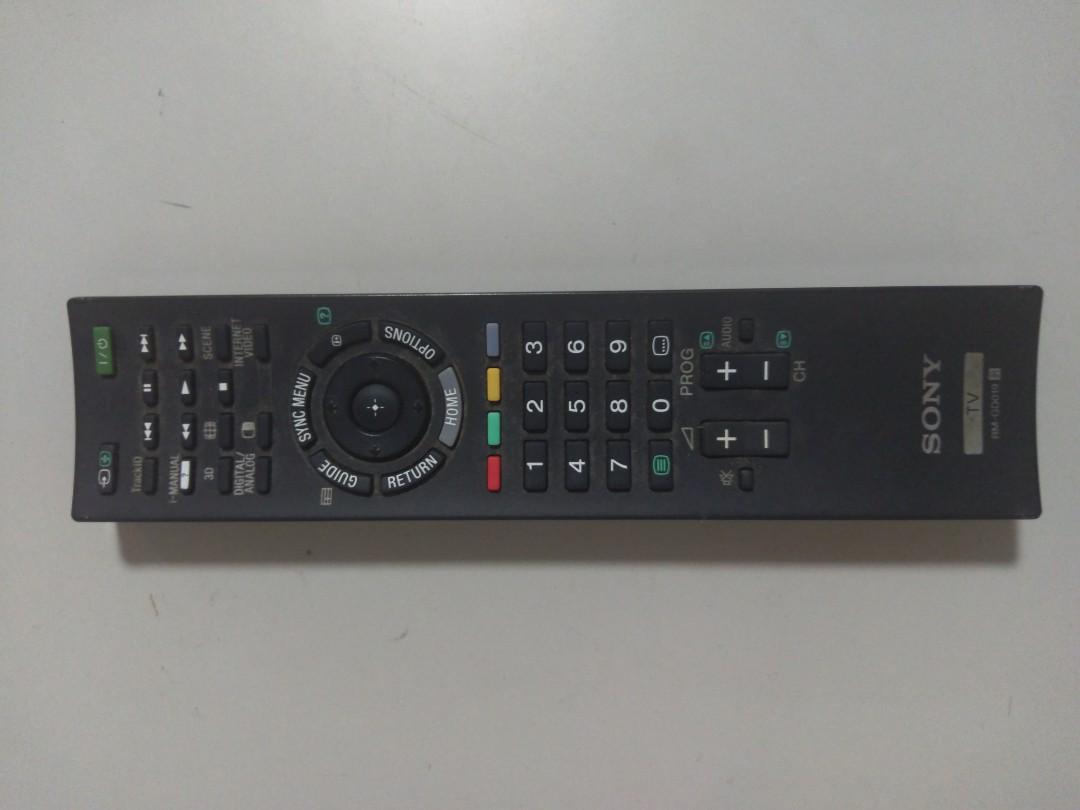 Sony smart tv remote controller, TV & Home Appliances, TV ...