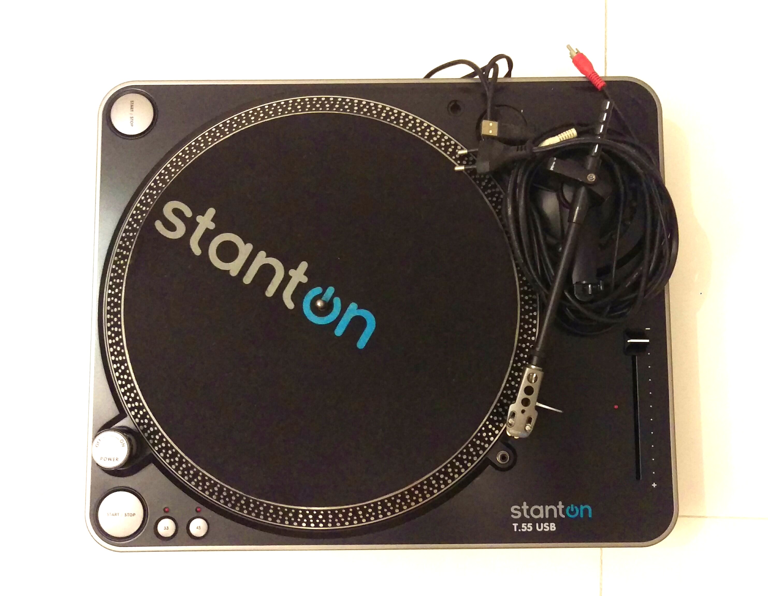STANTON T55 USB Turntable, Audio, Other Audio Equipment on Carousell