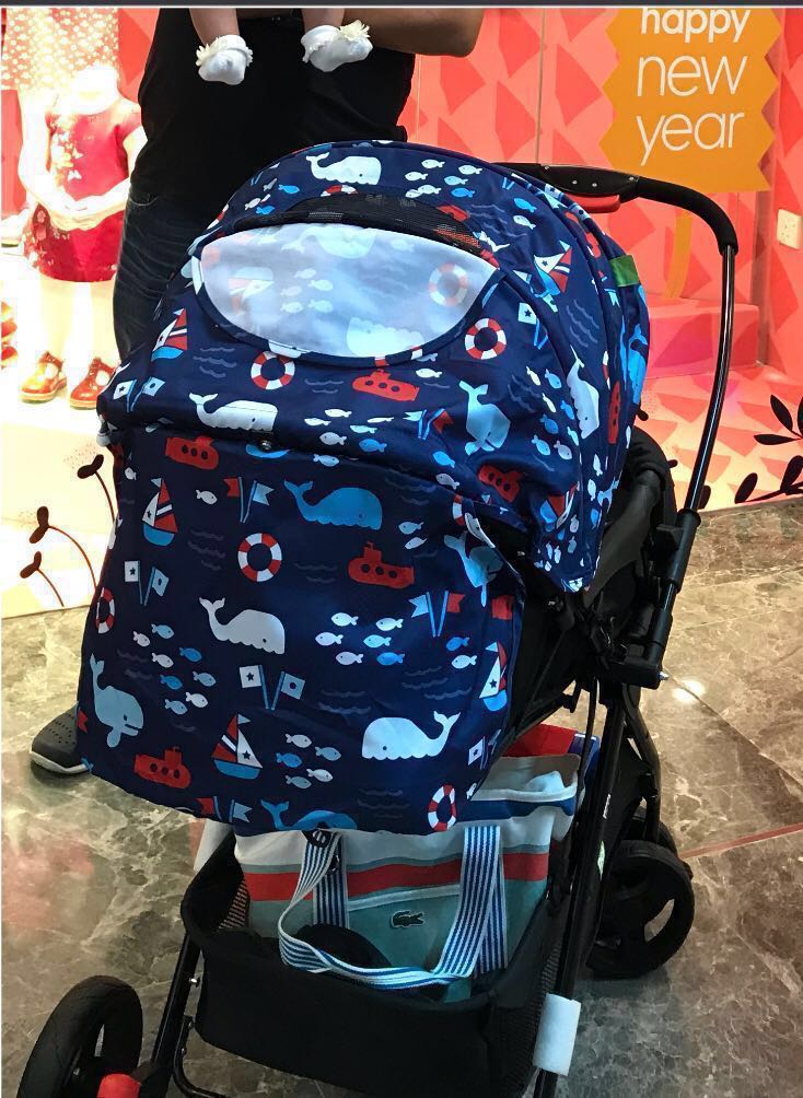Stroller with free wooden cot, Babies & Kids, Going Out, Strollers on ...