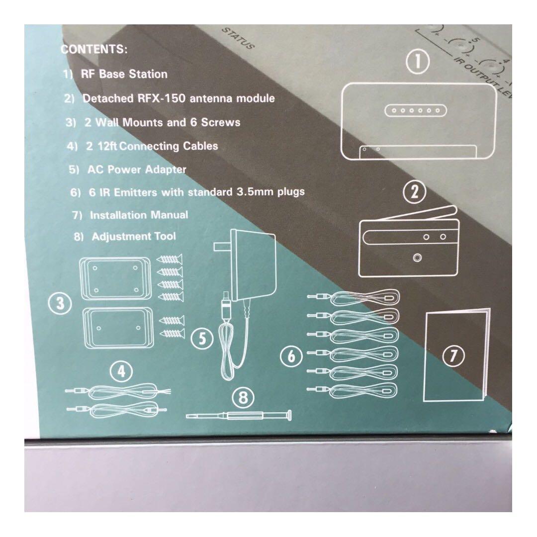 Universal remote control MX3000 and MRF300 RF base station, 電腦＆科技, 電腦周邊 ...