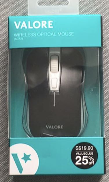 Valore wireless mouse, Computers & Tech, Parts & Accessories, Mouse ...