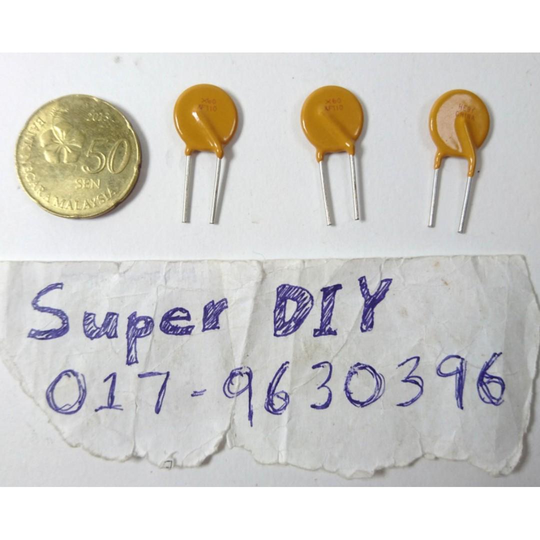 72V 1.1A PPTC resettable fuse Self-Recovery Fuses auto recovery, TV ...