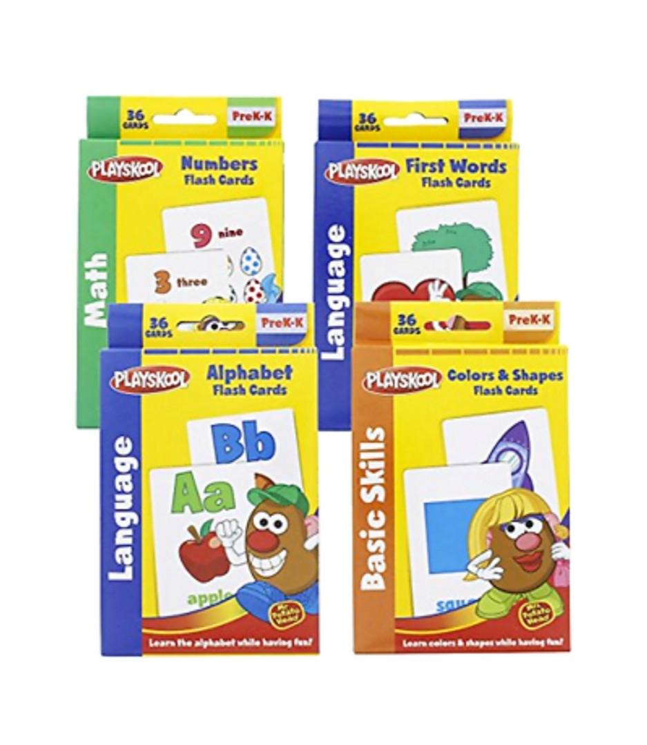Authentic Playskool Flash Cards, Hobbies & Toys, Toys & Games on Carousell