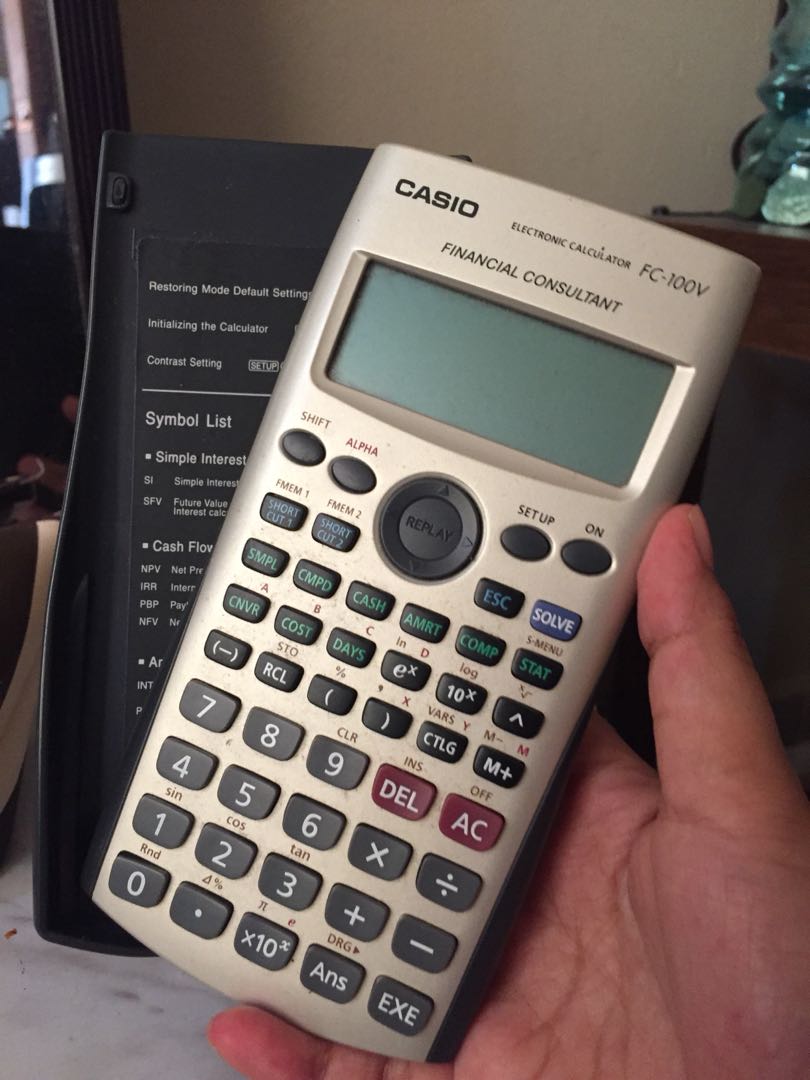 Casio Scientific Calculator FC 100V, Health & Nutrition, Health ...