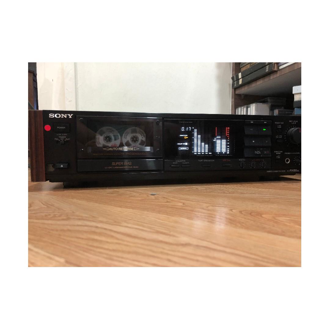 Cassette Player, SONY RX 80 ES, Hobbies & Toys, Memorabilia ...