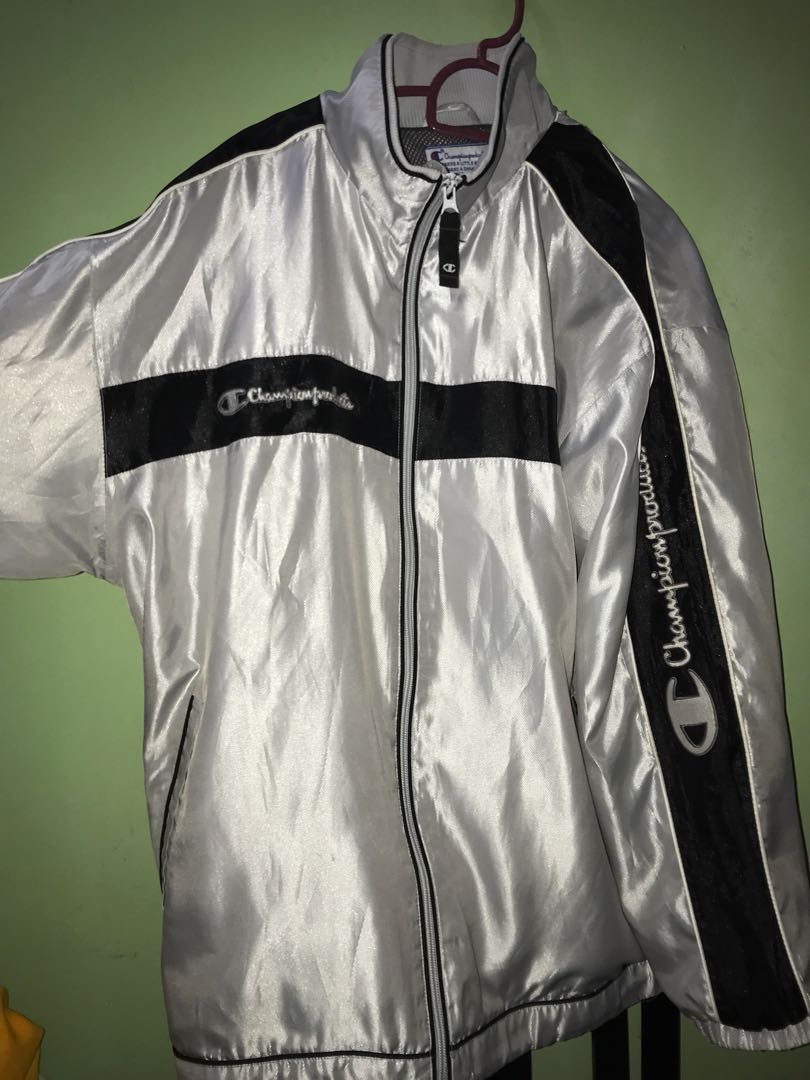 Champion Windbreaker, Men's Fashion, Tops & Sets, Hoodies on Carousell