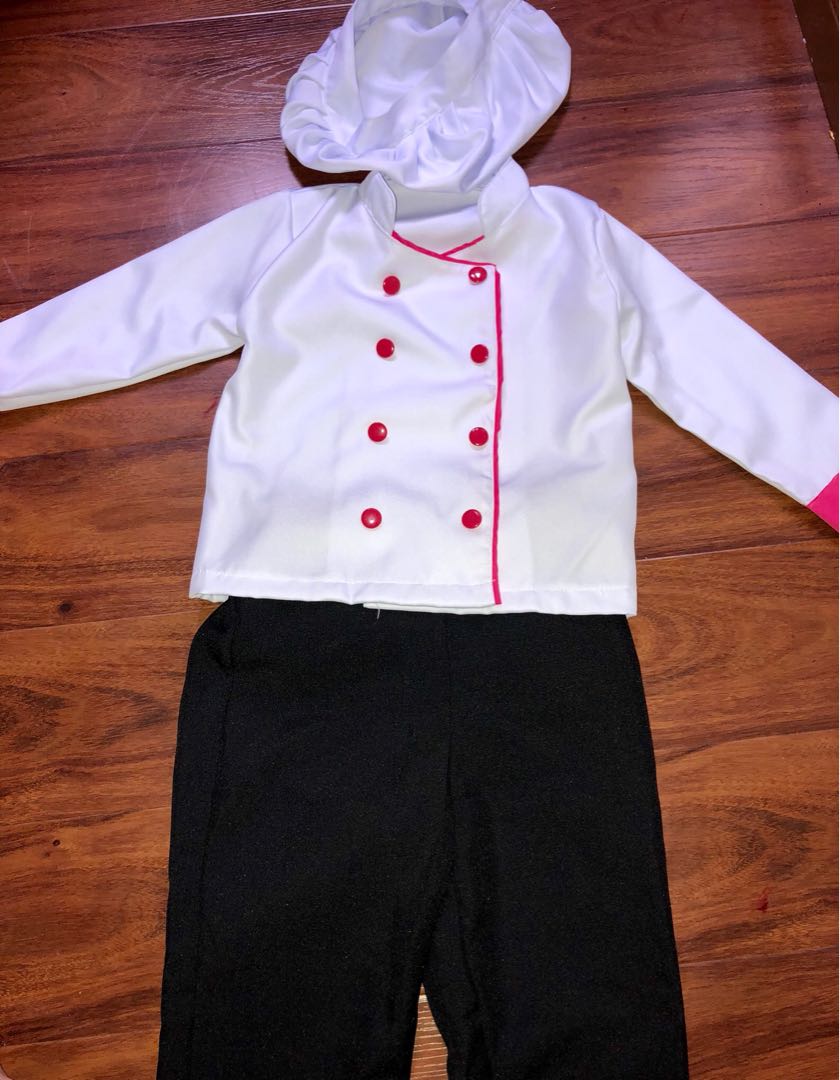 Chef Uniform Costume for kids, Babies & Kids, Babies & Kids Fashion on ...