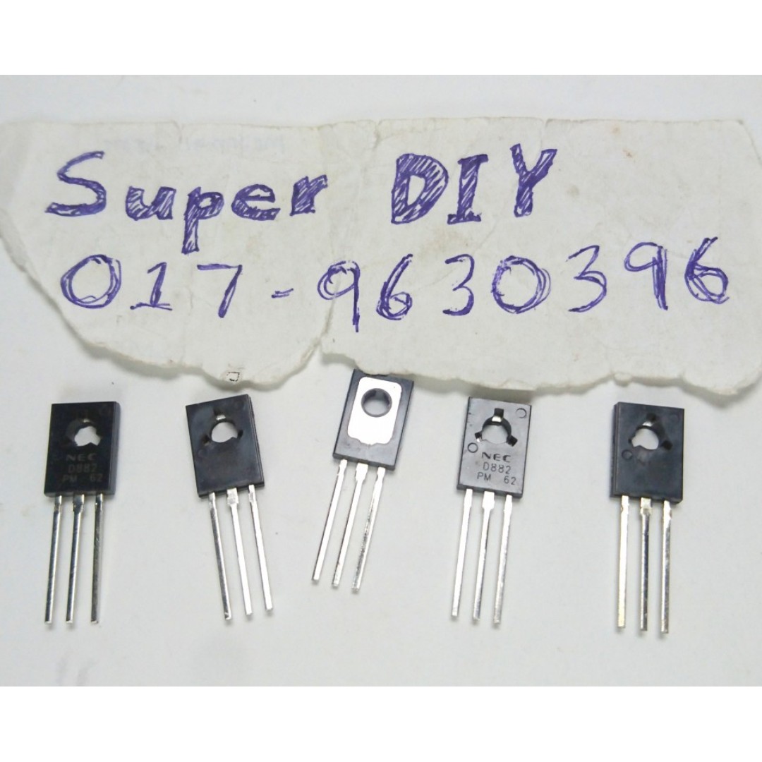 D882 NPN Transistor NEC medium power transistor, Computers & Tech ...