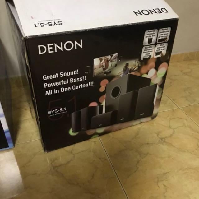 Denon 5.1 speaker system., Audio, Soundbars, Speakers & Amplifiers on ...