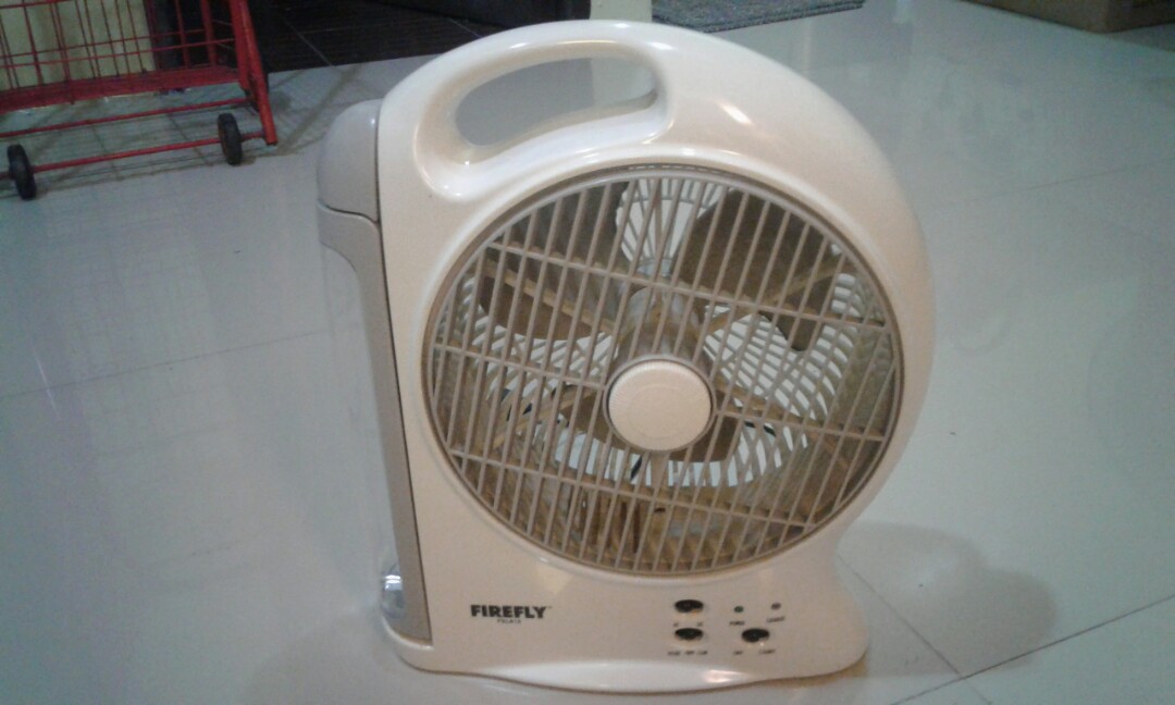 Firefly 24 LED Multi-Function Lamp w/ 8" 2-Speed Fan, TV & Home ...