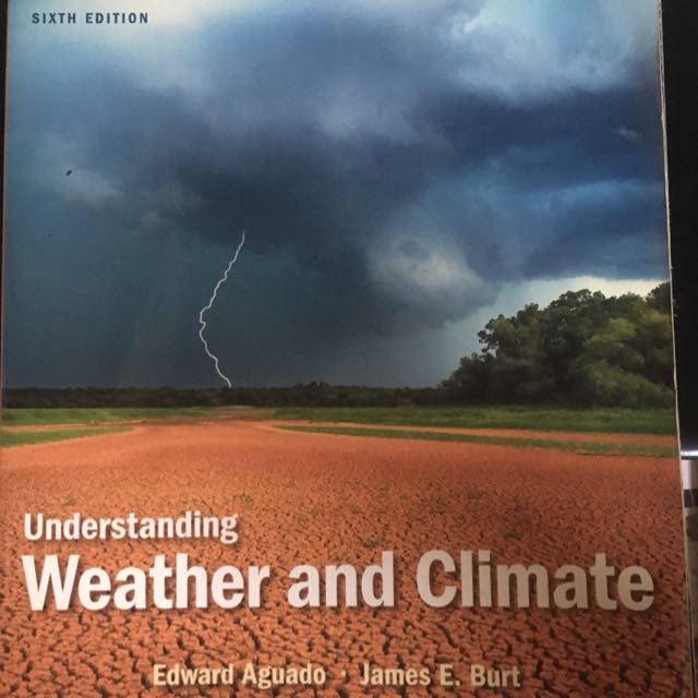 GE2228 Understanding Weather And Climate Textbook, Hobbies & Toys ...