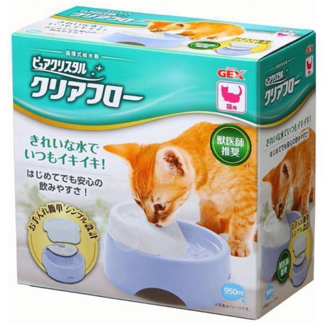 Gex pure crystal clear water fountain (cat /kitten), Pet Supplies, Homes & Other Pet Accessories ...