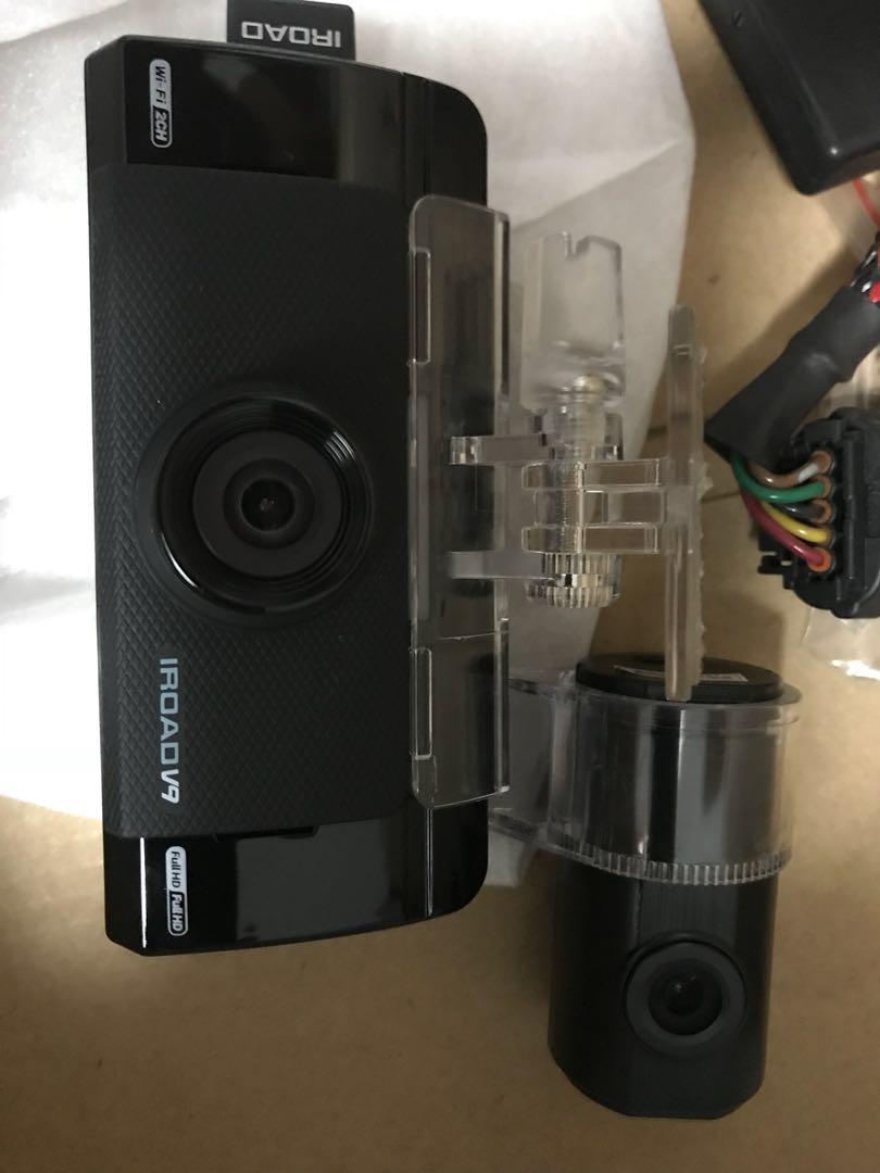 IROAD v9 front and back camera, Car Accessories, Electronics & Lights ...