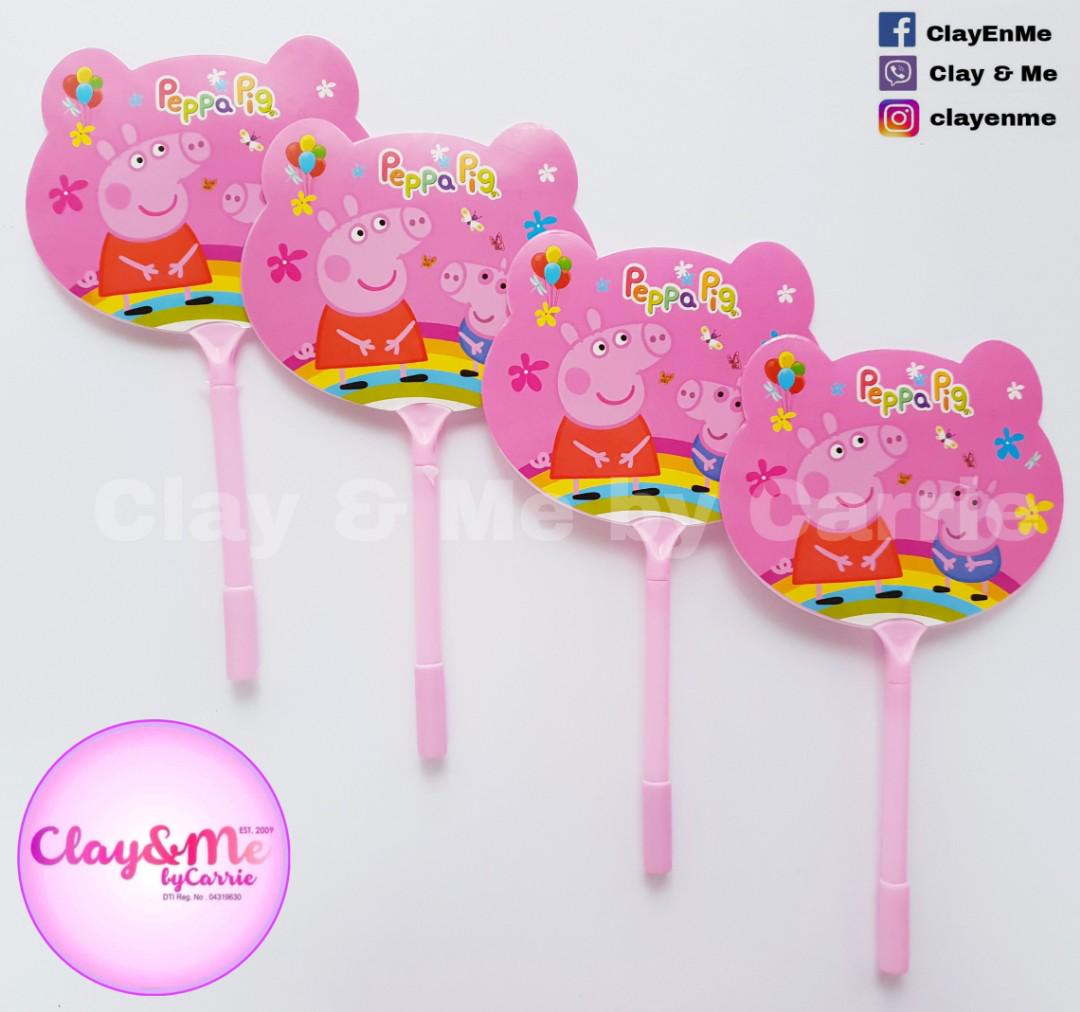 Peppa Pig pen fan, Hobbies & Toys, Stationary & Craft, Craft Supplies ...