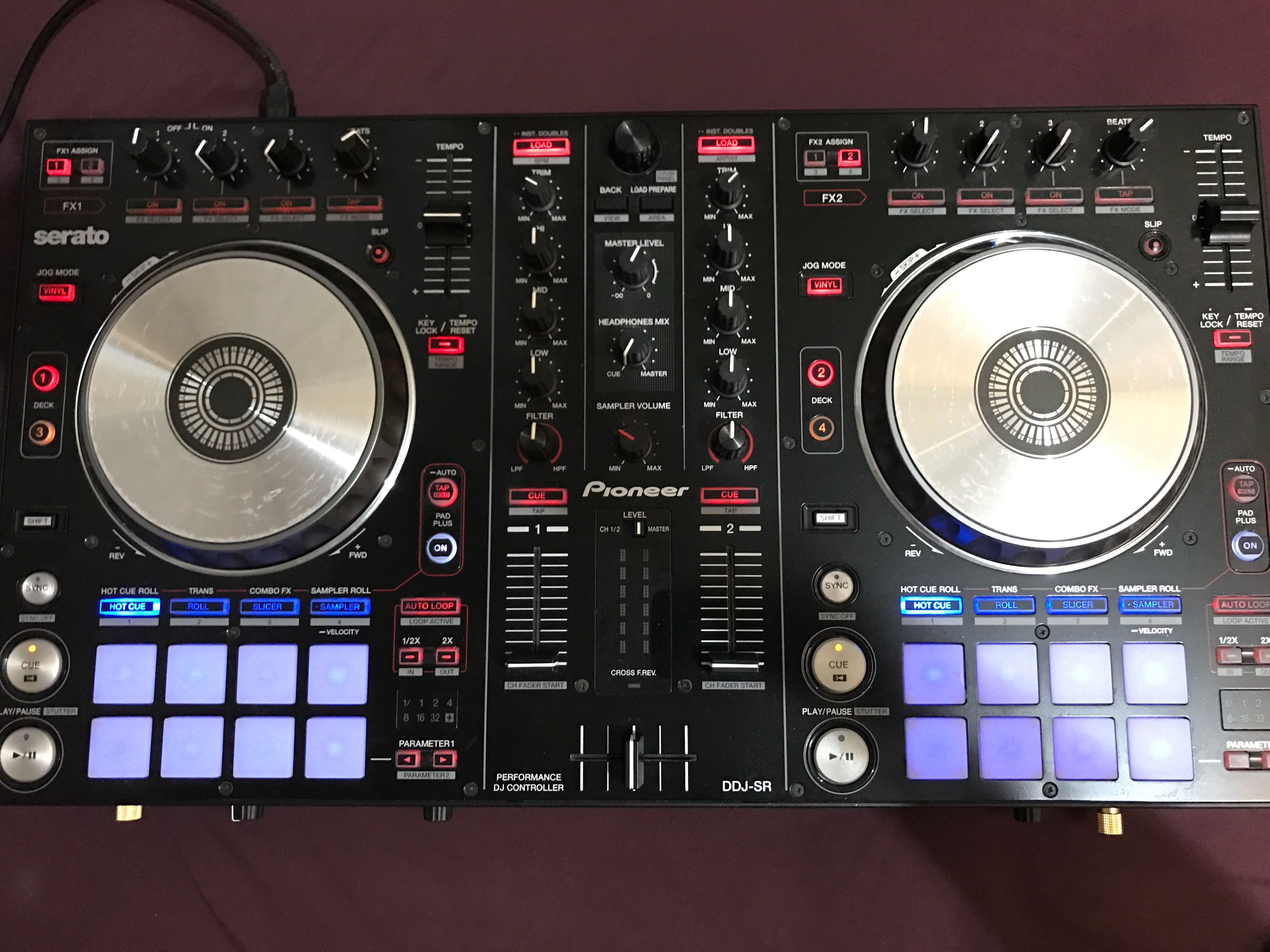Pioneer DDJ SR DJ Controller, Hobbies & Toys, Music & Media, Musical ...