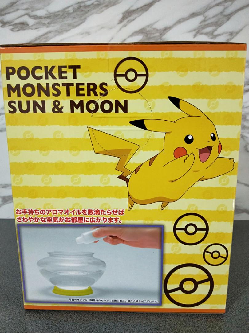 Pokemon Sun & Moon Pikachu Premium USB Aroma Fresh Diffuser Humidifier ...