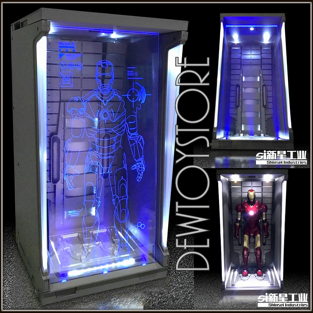 Shinsei Industries - 1/6 Iron Man Hall Of Armor Sections, Hobbies ...