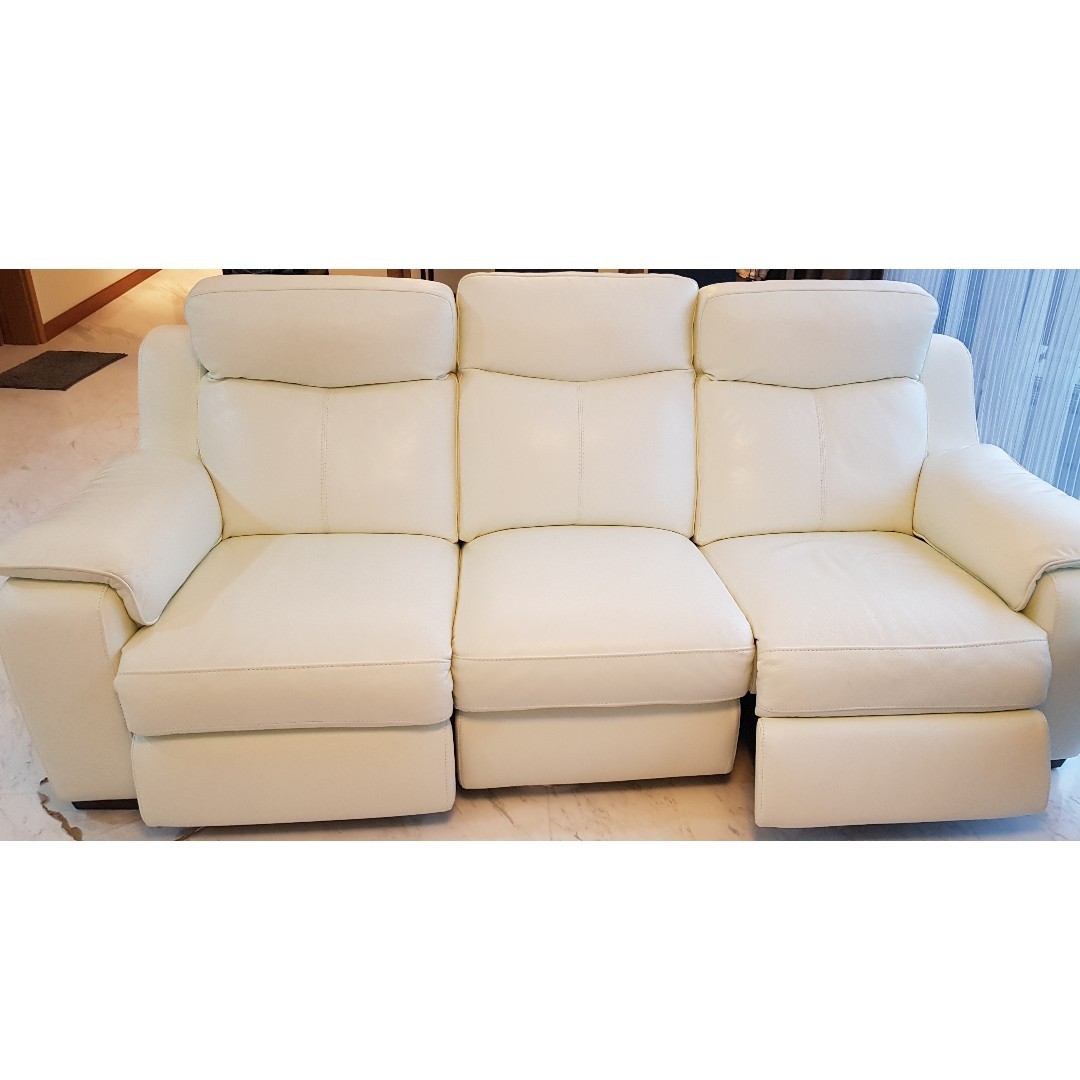 Pristine HTL 3 Seat Recliner Sofa, Furniture & Home Living, Furniture ...