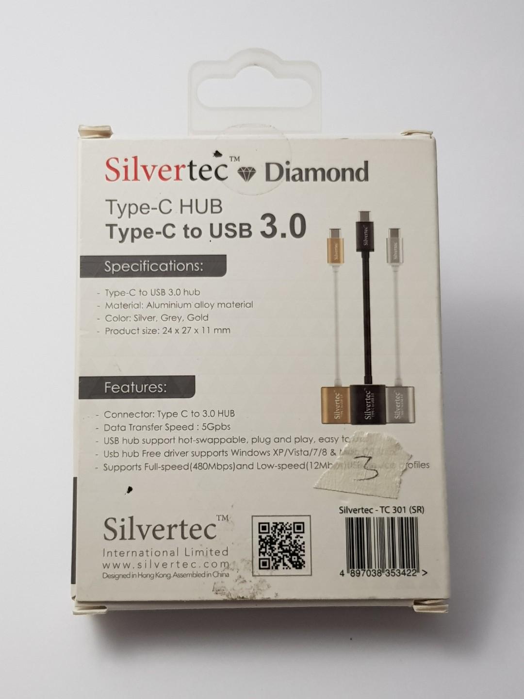 Silvertech - Type C to USB 3.0, Mobile Phones & Gadgets, Mobile ...