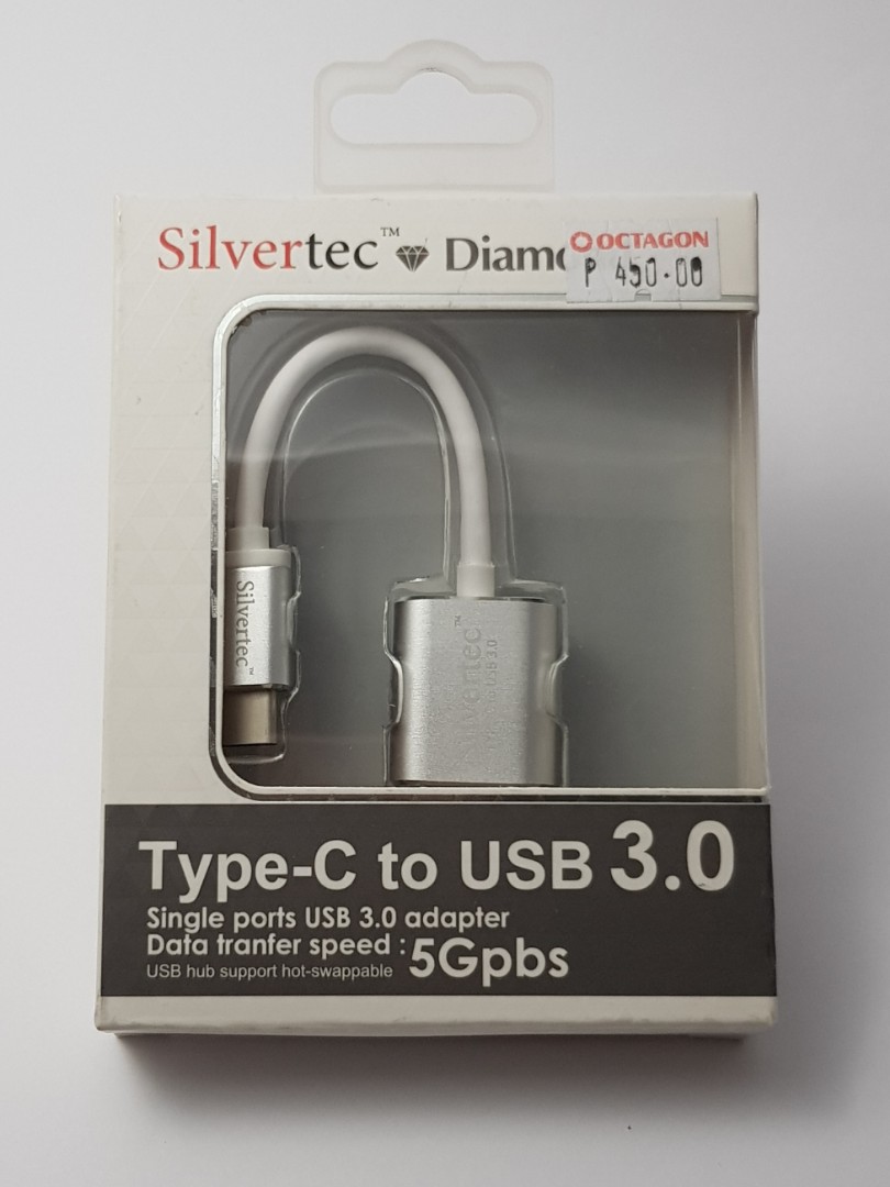 Silvertech - Type C to USB 3.0, Mobile Phones & Gadgets, Mobile ...