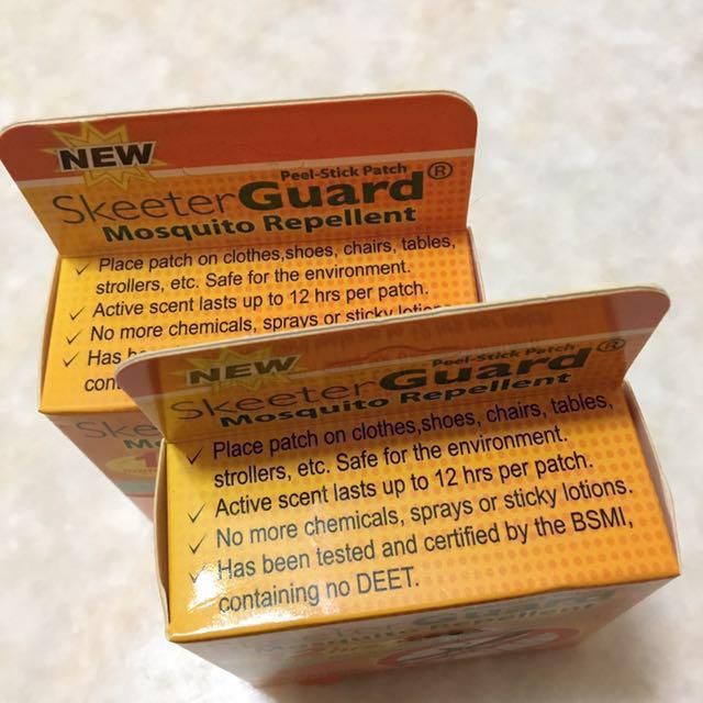 Skeeter Guard Peel Stick Patch (Mosquito Repellent), Babies & Kids ...