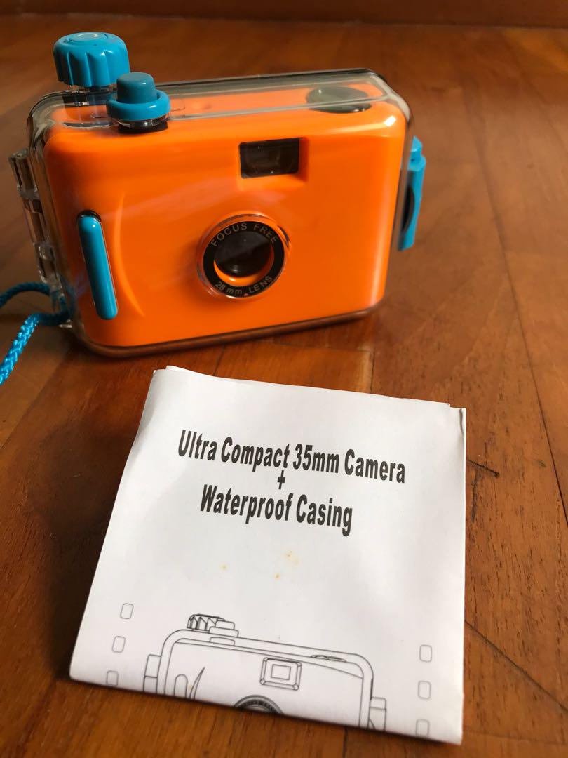 Ultra Compact 35mm Camera + Waterproof Casing, Photography, Cameras on ...