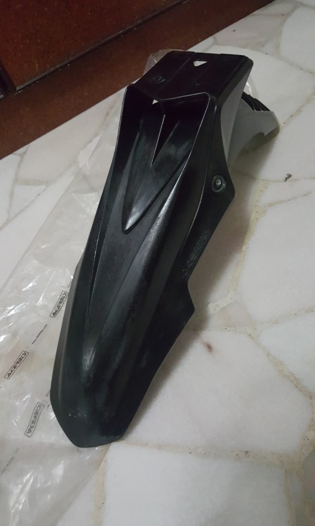 ACERBIS Universal SM Front Fender, Motorcycles, Motorcycle Accessories ...