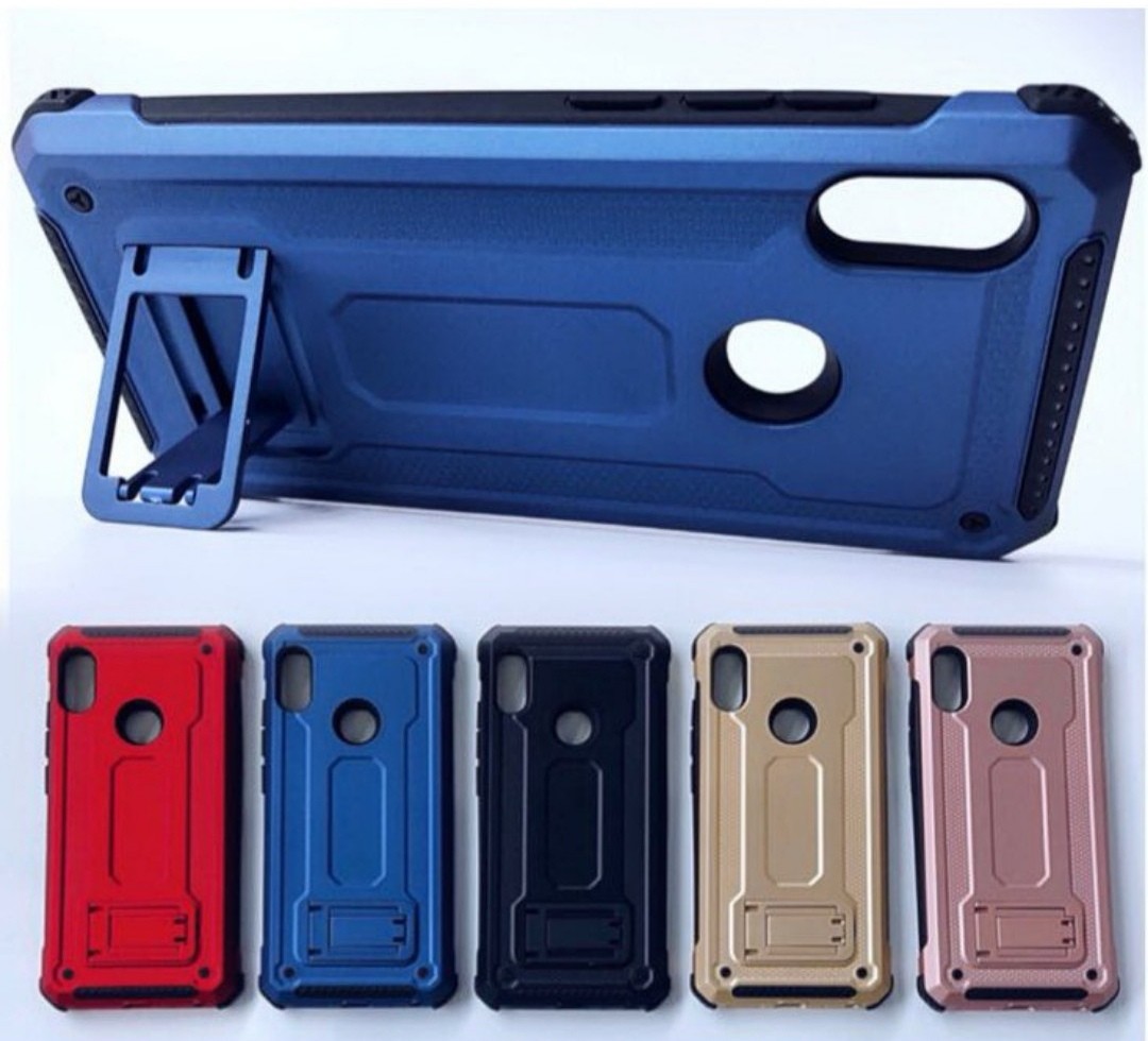 Anti shock rugged smooth surface armour case with stand, Mobile Phones ...