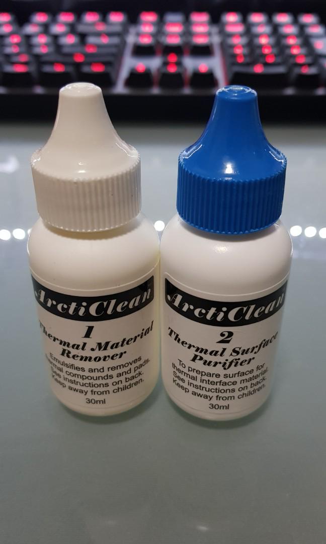 ArctiClean Thermal Paste Cleaner, Hobbies & Toys, Stationery & Craft ...