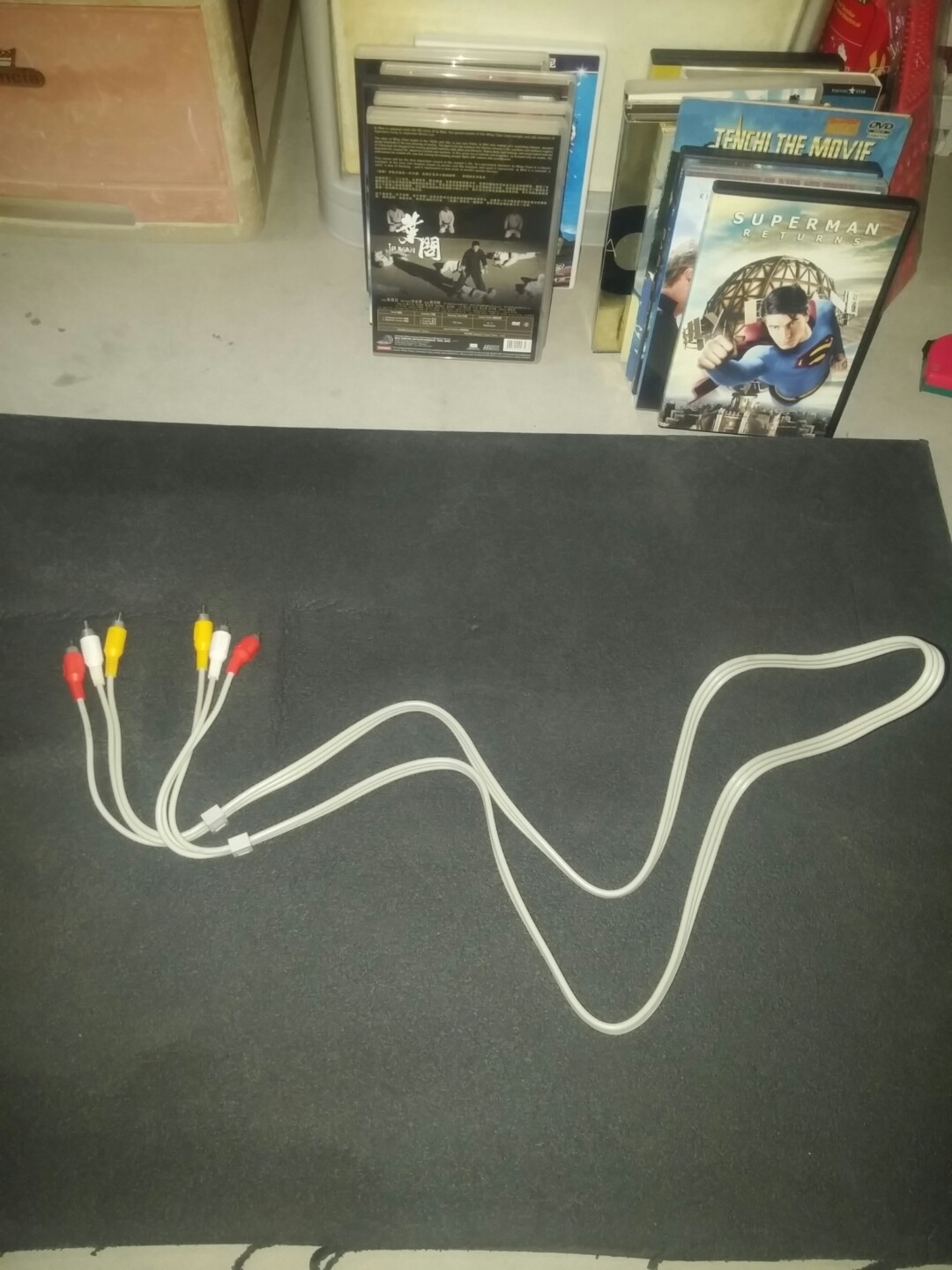 AV Cables : Thick RCA male to male (with Video in / out), Audio ...