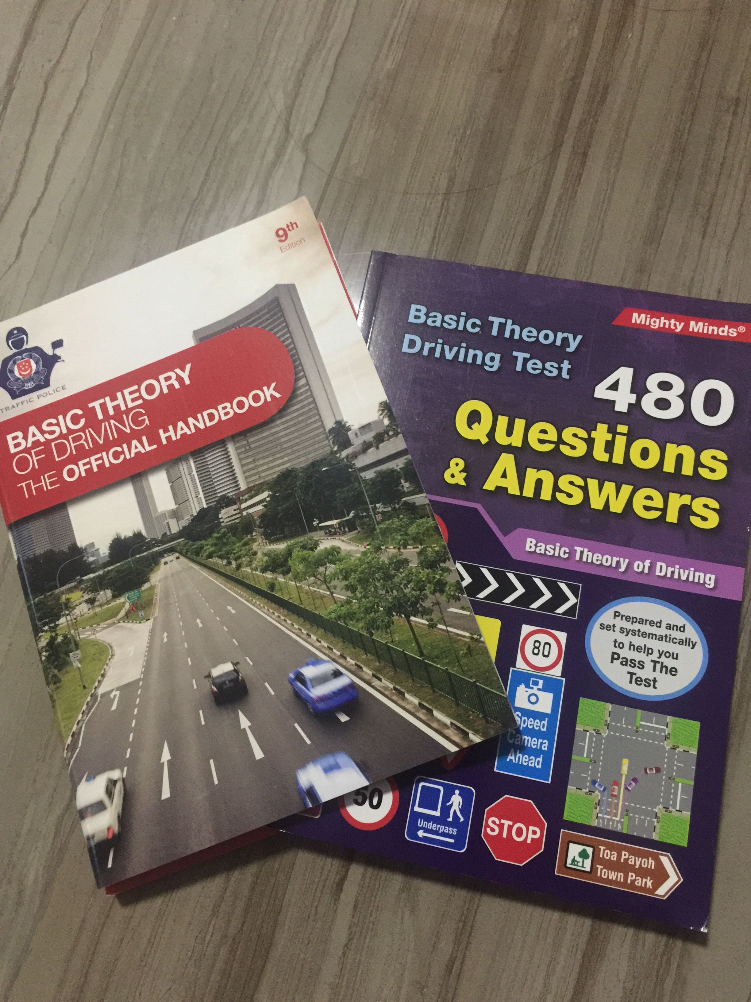 Basic theory of driving/test book, Books & Stationery, Textbooks ...