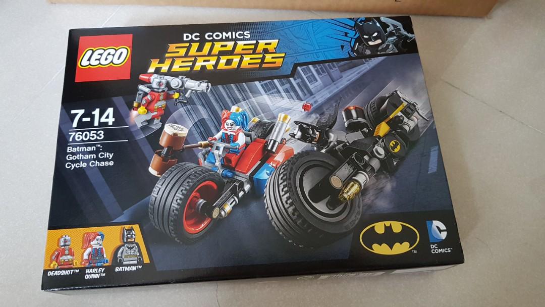 BNIB Lego 76053 DC comics superheroes Batman Gotham City Cycle Chase ...