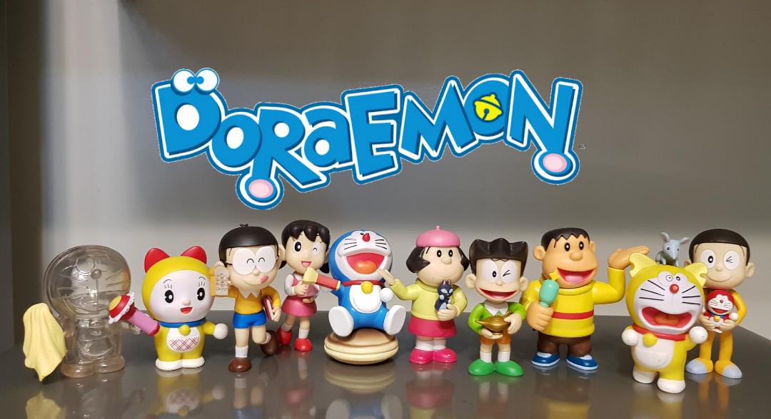 Doraemon Figures (Complete Set), Hobbies & Toys, Toys & Games on Carousell