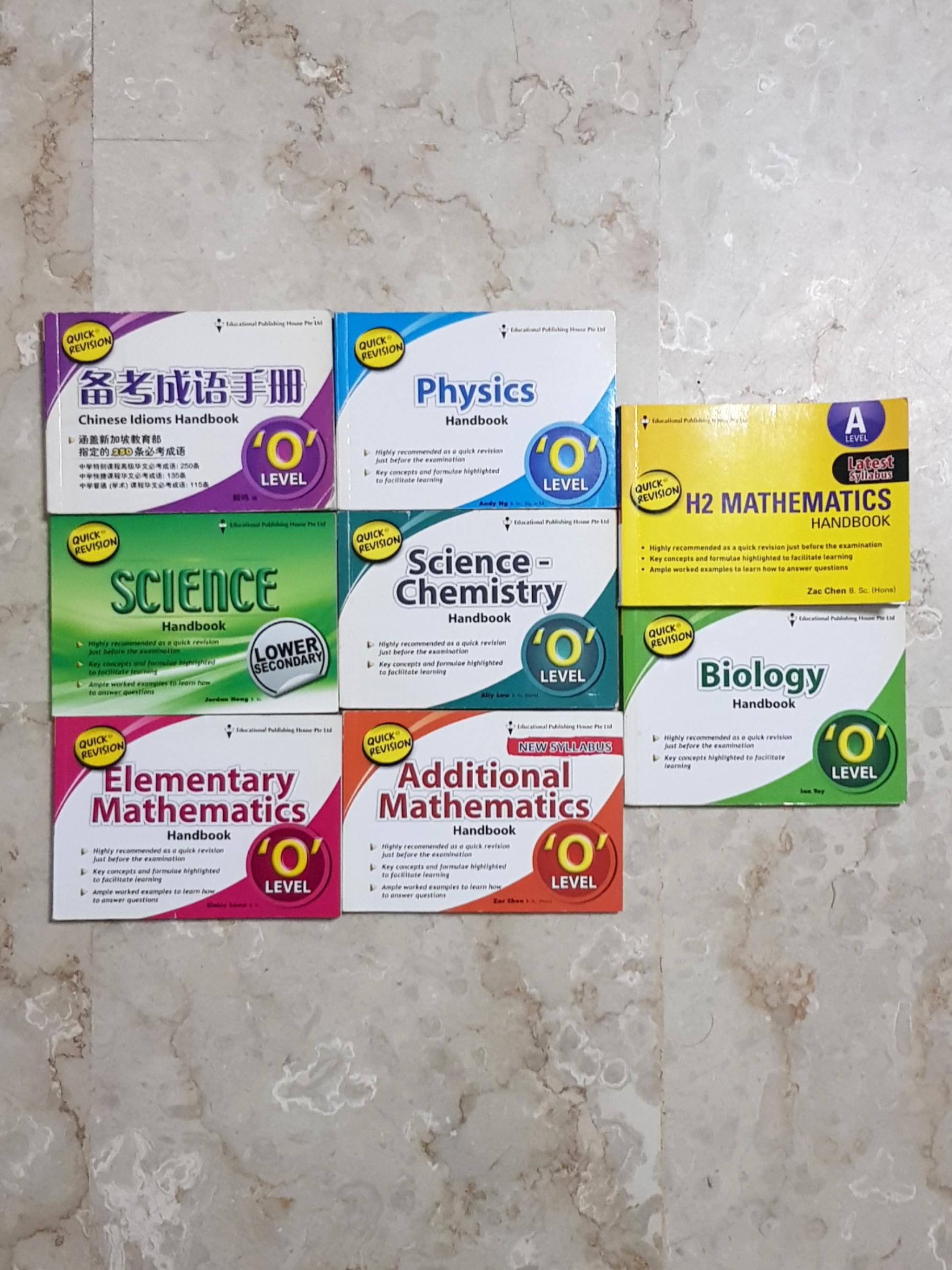 EPH Quick Revision Handbooks, Hobbies & Toys, Books & Magazines ...