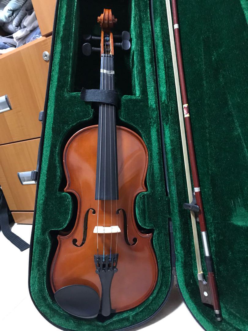 Eurostring violin, Hobbies & Toys, Music & Media, Musical Instruments ...