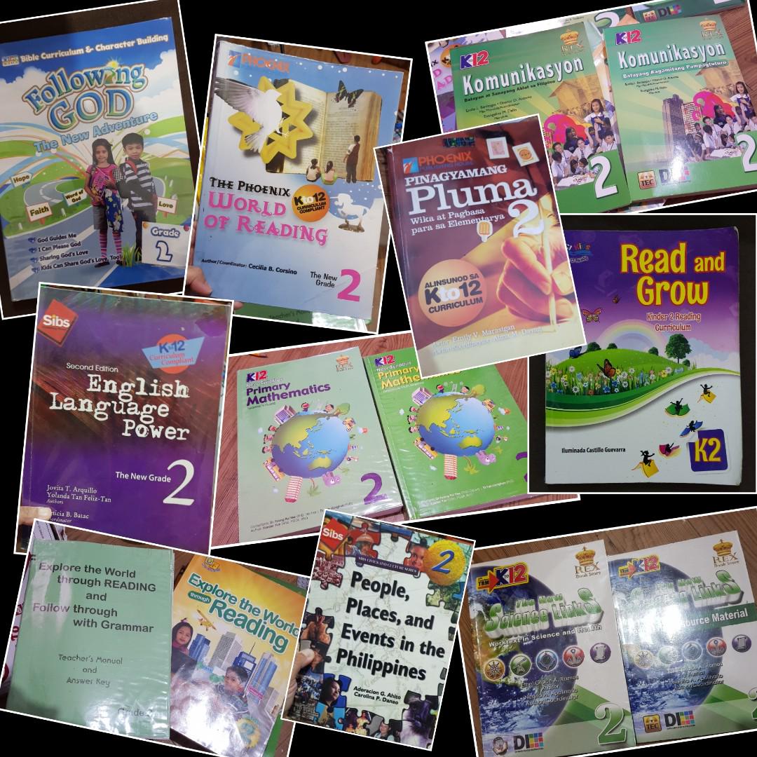 GRADE 2 TEXTBOOKS for SALE!!, Hobbies & Toys, Books & Magazines ...