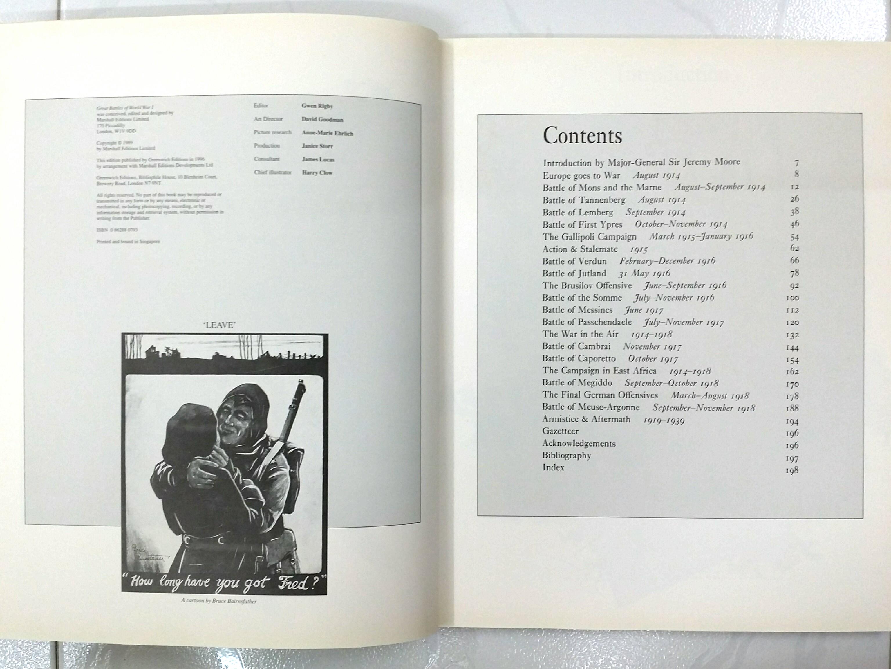 Great Battles of World War 1 by Anthony Livesey, 200 pages, Greenwich ...