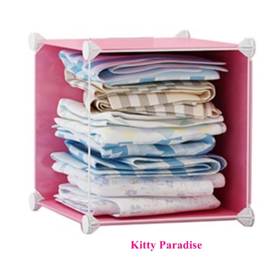 (Prelove) Hello Kitty Wardrobe (6 Compartments with Shoe Rack ...