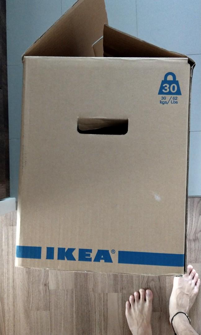 Ikea Cardboard boxes, Everything Else on Carousell