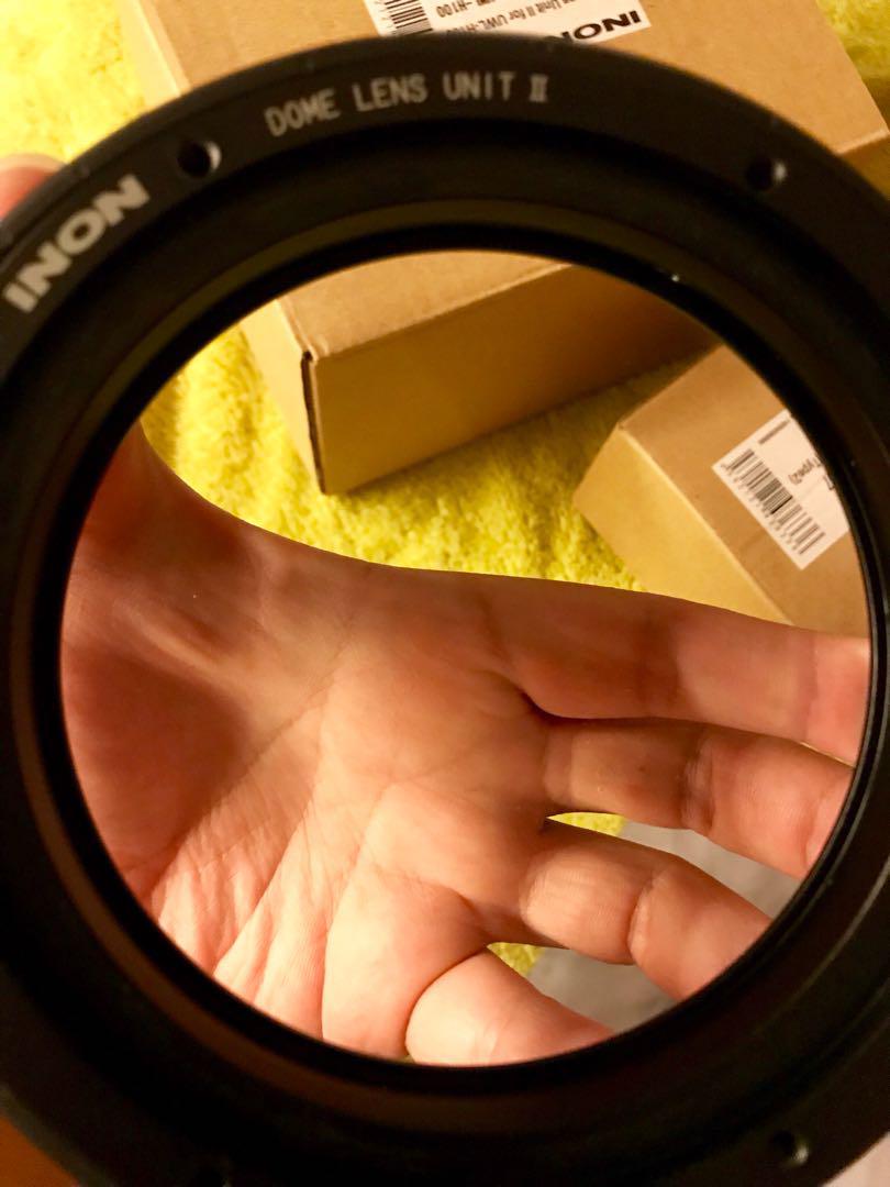 INON UWL-H100 28M67 + Dome Set, Photography, Lens & Kits on Carousell