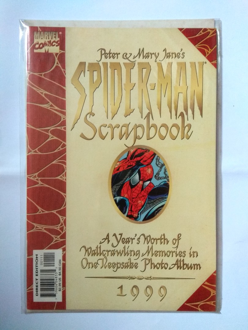 Marvel Peter & Mary Jane's Spider-Man Scrapbook, Hobbies & Toys, Books ...