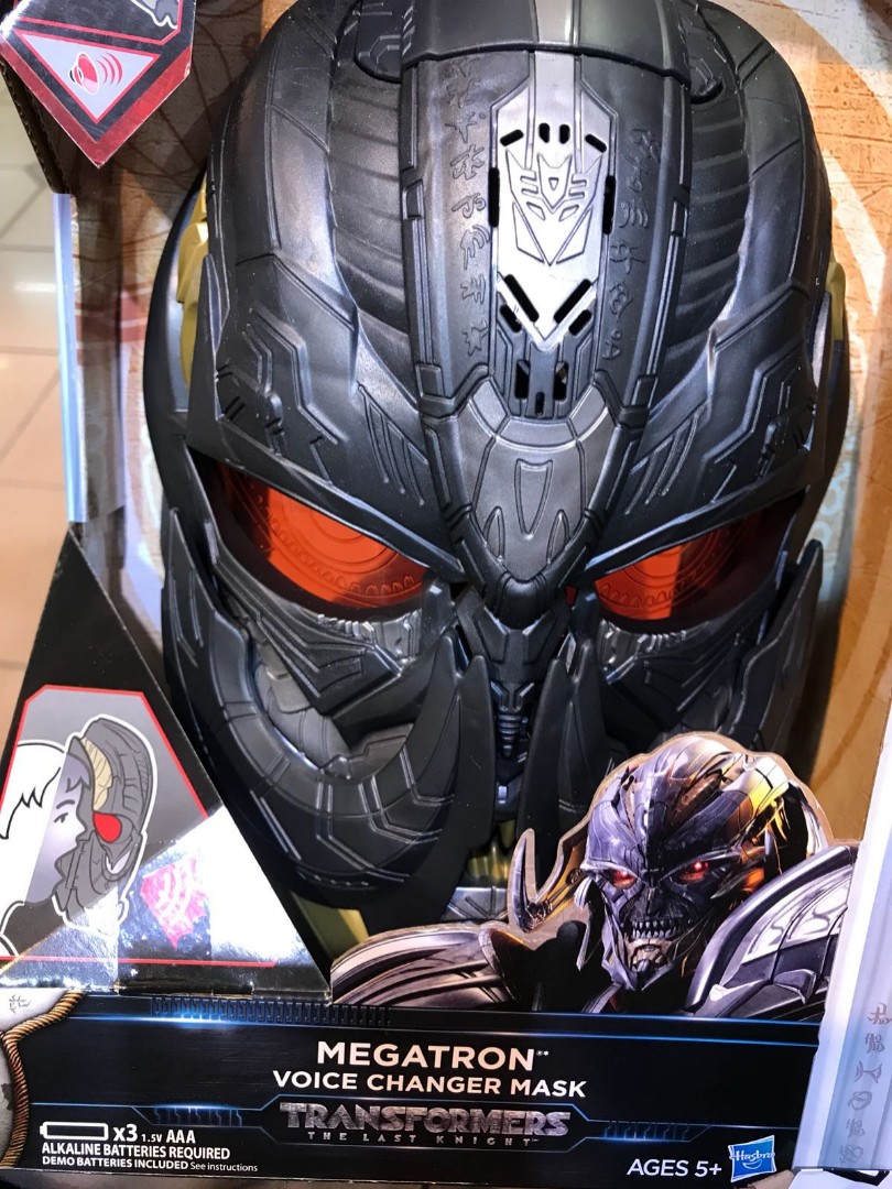 Megatron voice changer mask, Hobbies & Toys, Toys & Games on Carousell