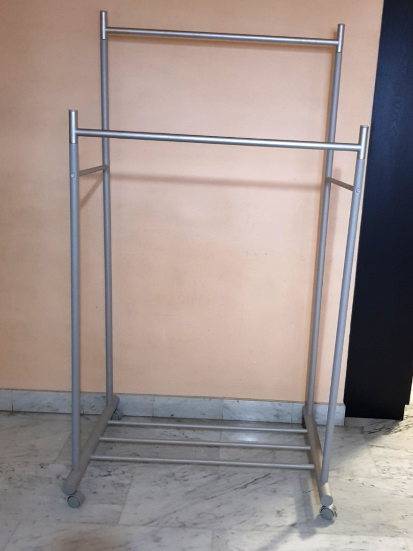 Muji clothes rack, Furniture & Home Living, Furniture, Shelves ...