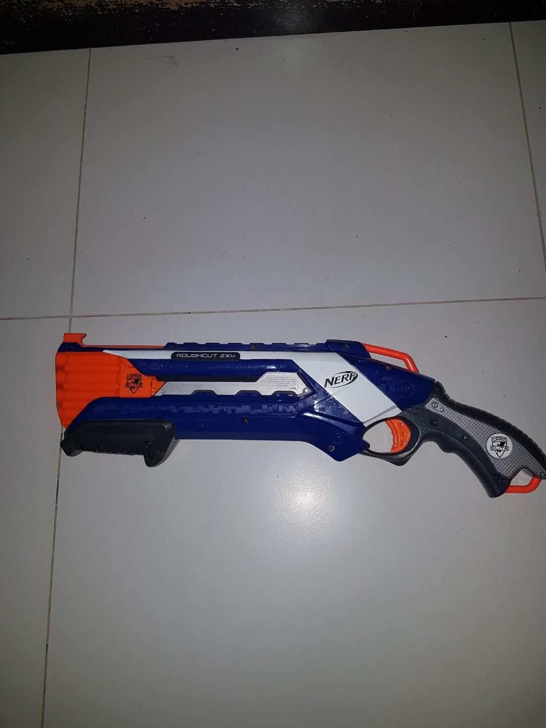 Nerf Roughcut, Hobbies & Toys, Toys & Games on Carousell