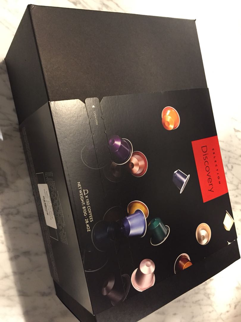Nespresso 150 capsules Discovery set, Food & Drinks, Beverages on Carousell