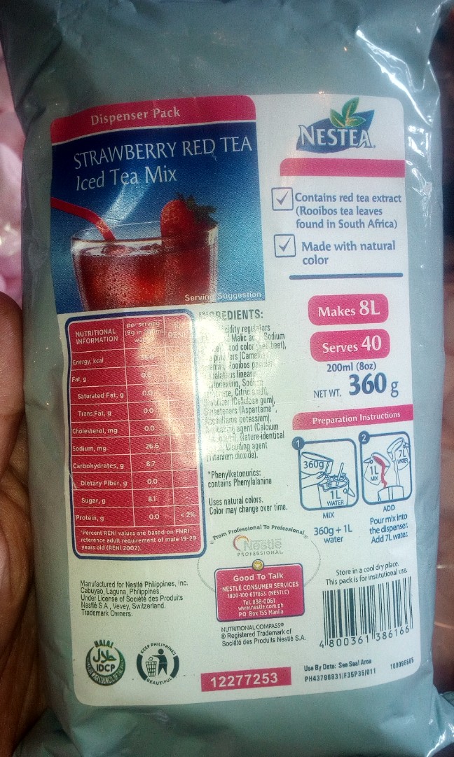 Nestea Juice Drink (360g), Food & Drinks, Beverages on Carousell